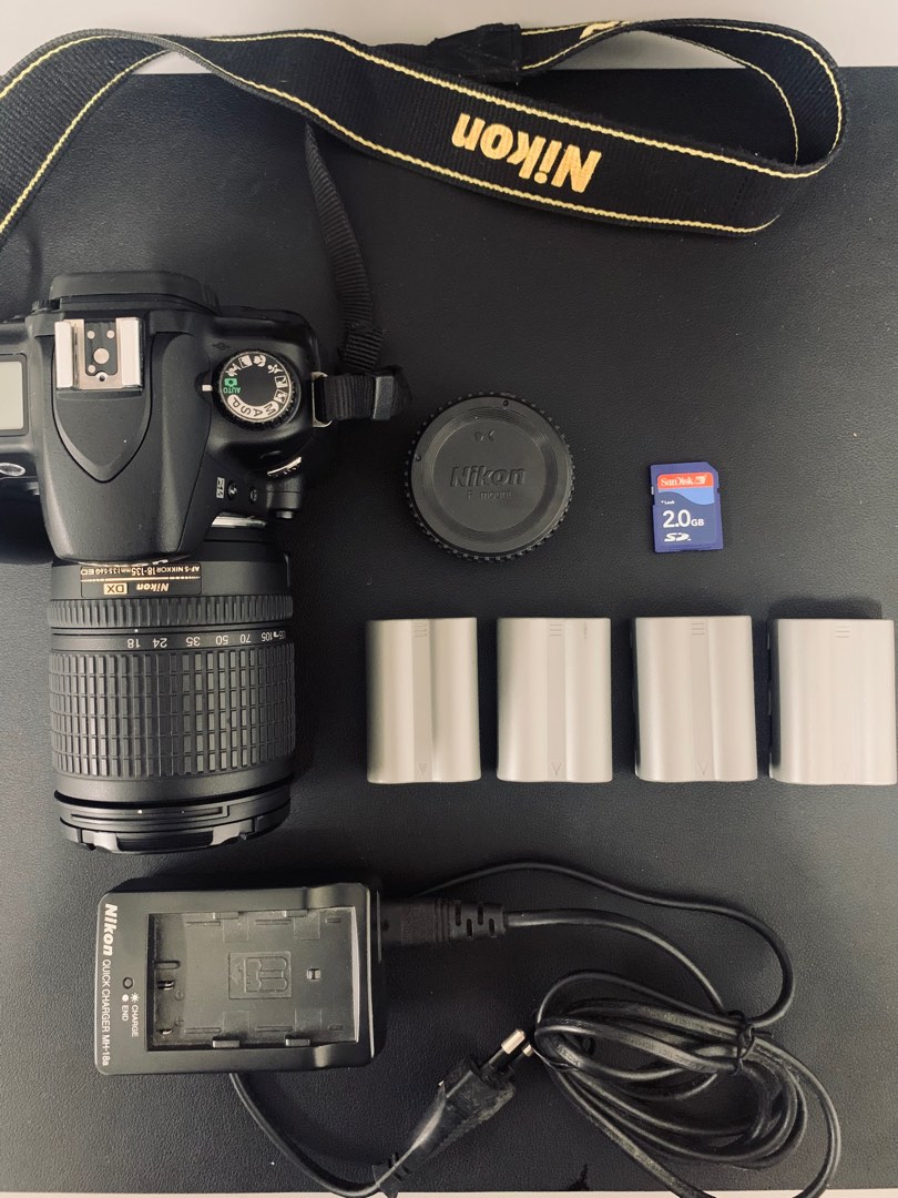 Nikon D80 DSLR, Photography, Cameras on Carousell