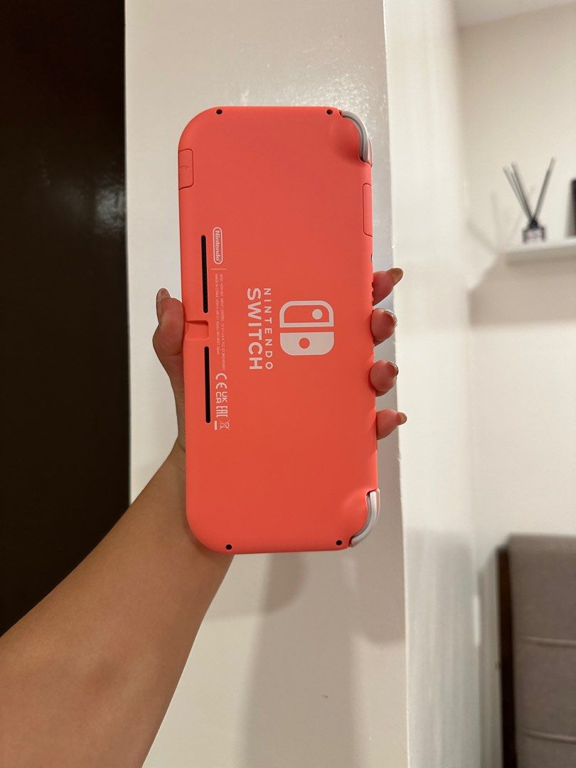 NINTENDO SWITCH LITE CORAL PINK, Video Gaming, Video Game Consoles ...