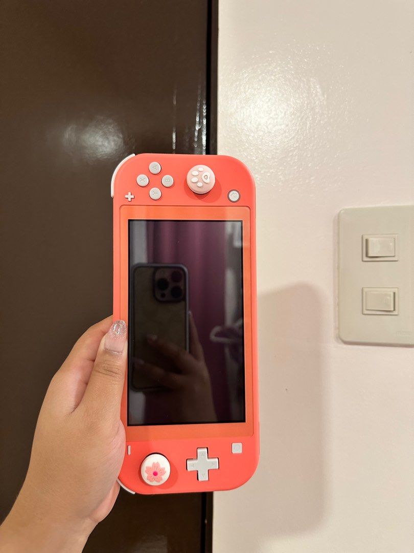 NINTENDO SWITCH LITE CORAL PINK, Video Gaming, Video Game Consoles ...
