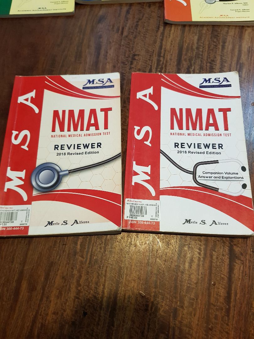 NMAT Reviewers MSA - Biology Physics Quantitative Reasoning, Practice ...