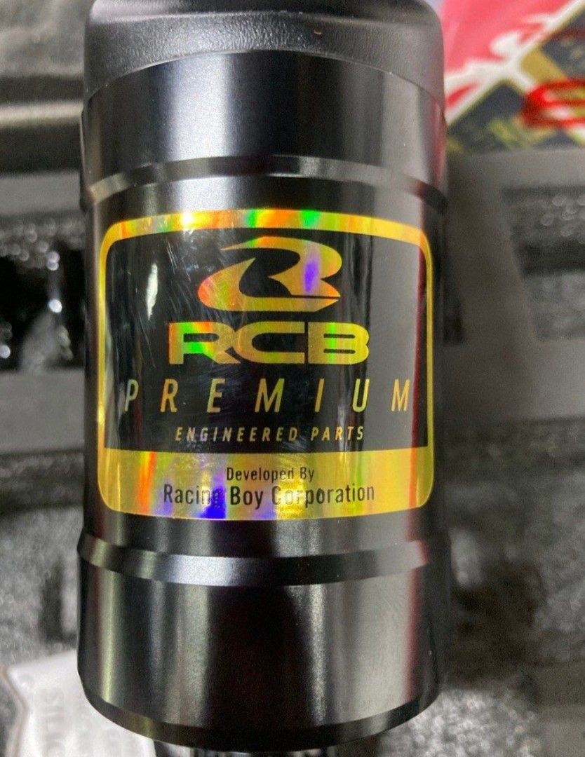 Nmax V2 RCB Premium Black Suspension, Motorcycles, Motorcycle ...