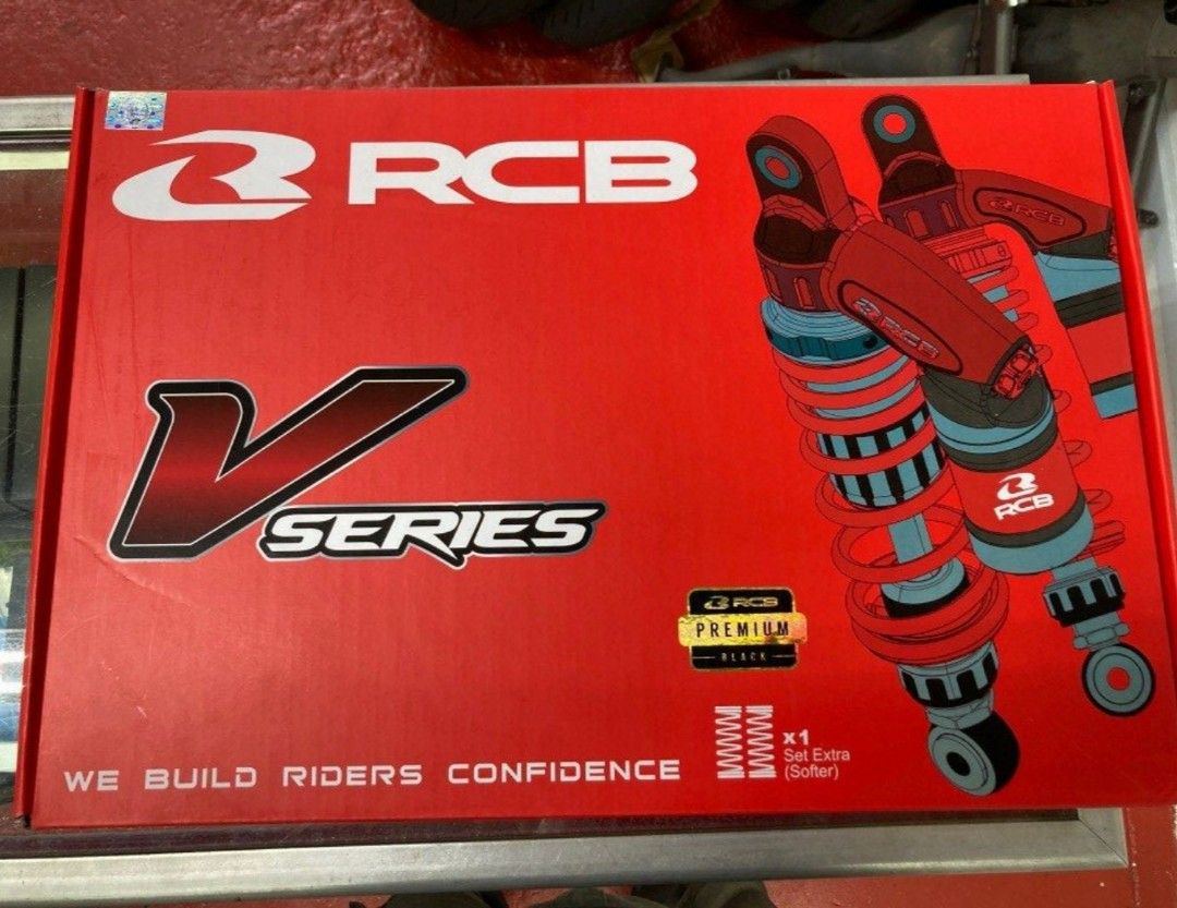 Nmax V2 RCB Premium Black Suspension, Motorcycles, Motorcycle ...