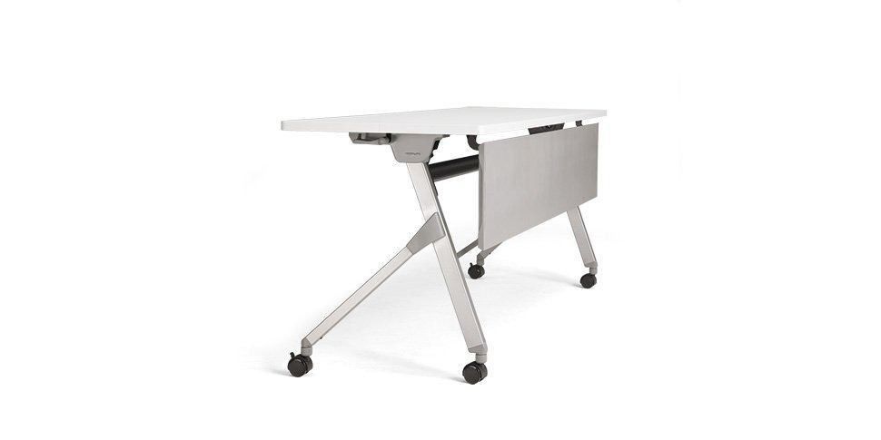 Okamura Flaptor Folding Table, Furniture & Home Living, Furniture ...