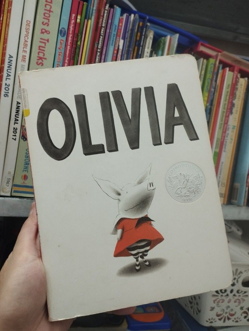 Olivia Board book, Hobbies & Toys, Books & Magazines, Children's Books on Carousell