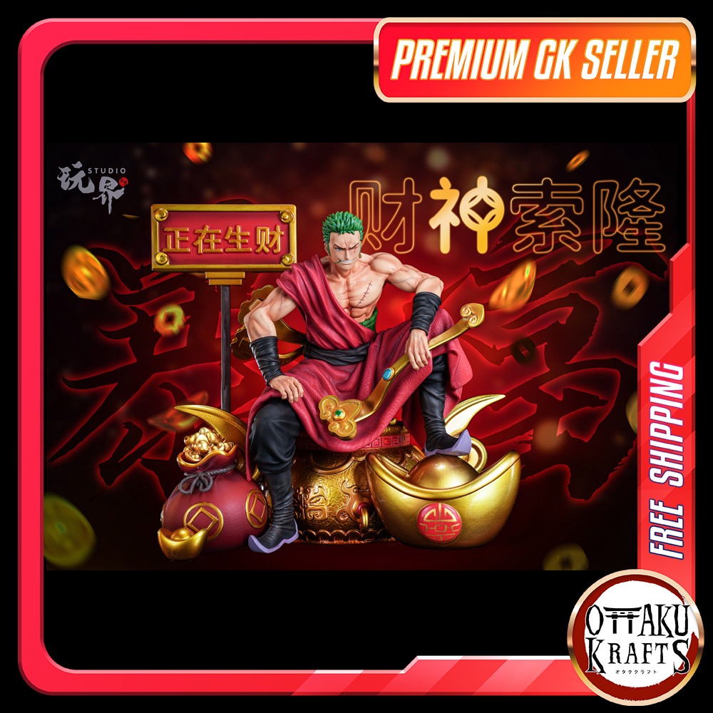 One Piece | Roronoa Zoro | Wan Jie Studio | 【FREE Shipping - PO】GK ...