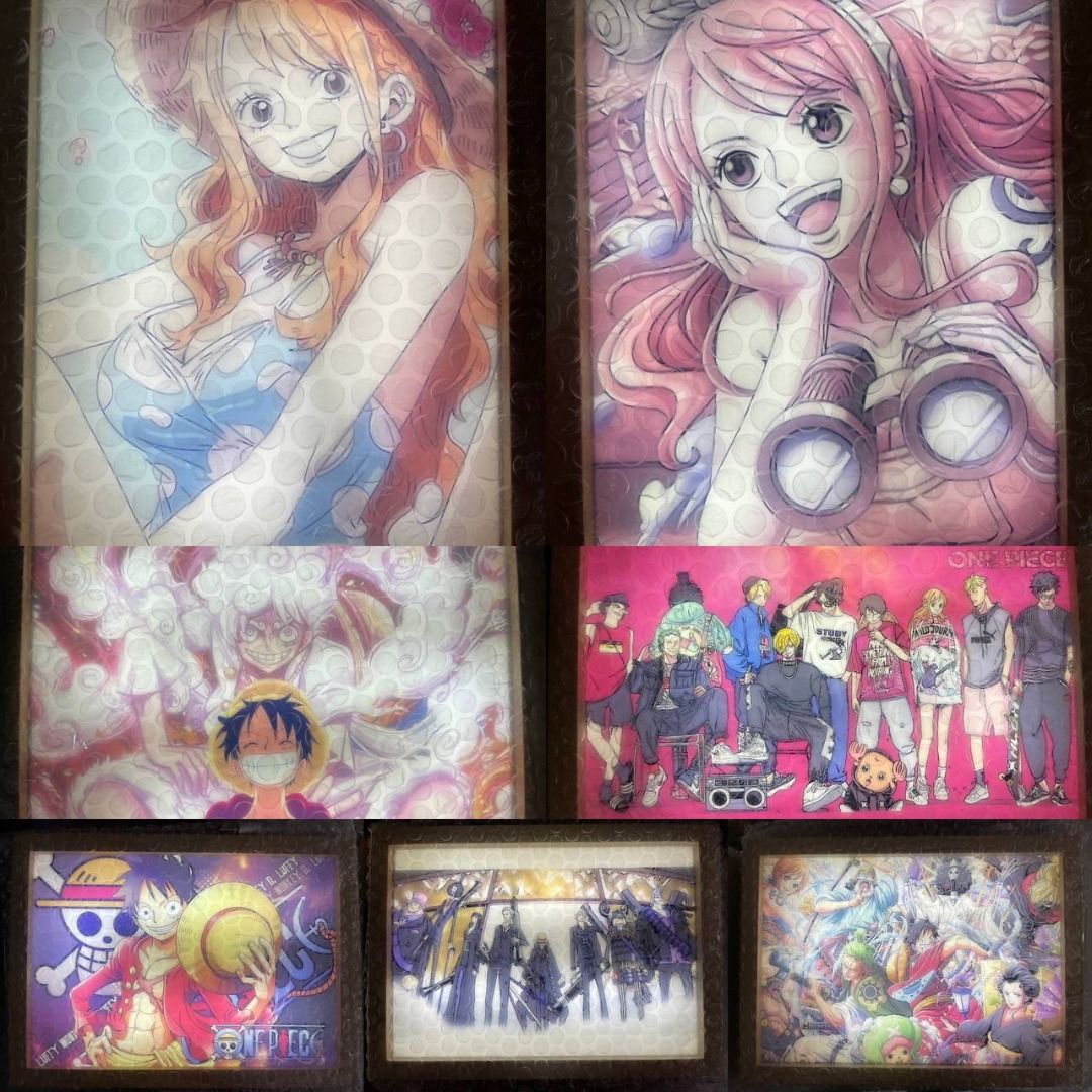 One Piece/ Pokemon Light Frames, Hobbies & Toys, Memorabilia ...