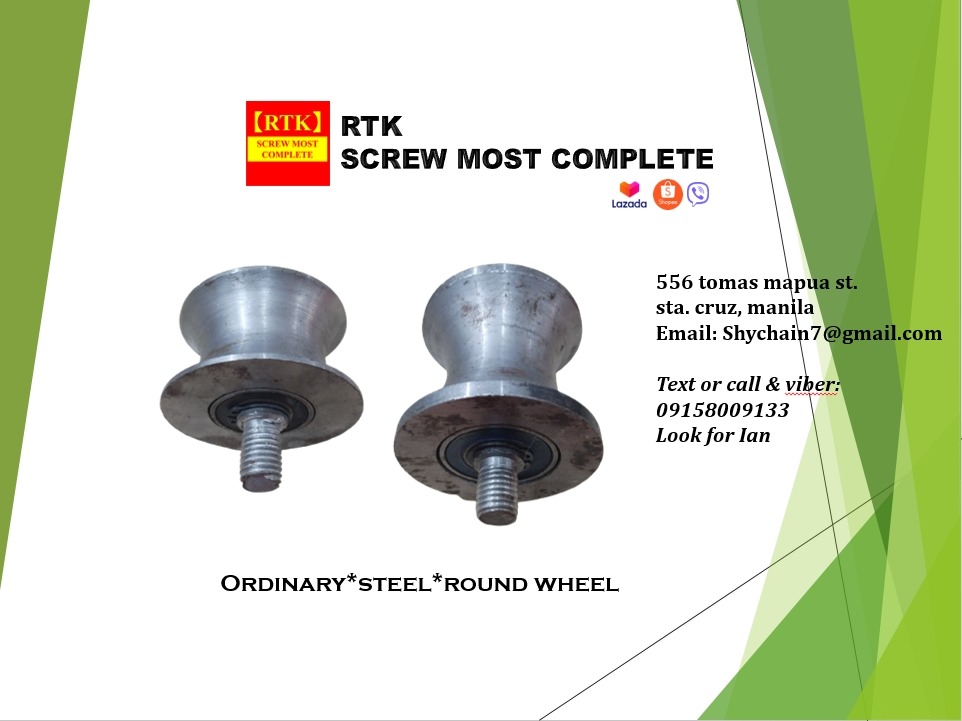 Ordinary*steel*round wheel 2.0 Inches, Commercial & Industrial ...