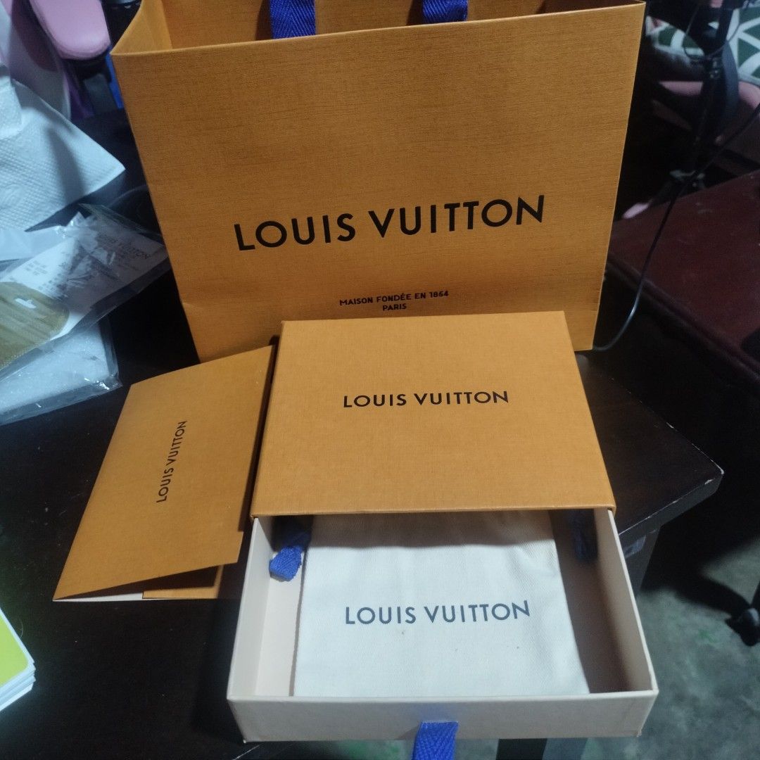 Original LV box and paper bag, Luxury, Bags & Wallets on Carousell