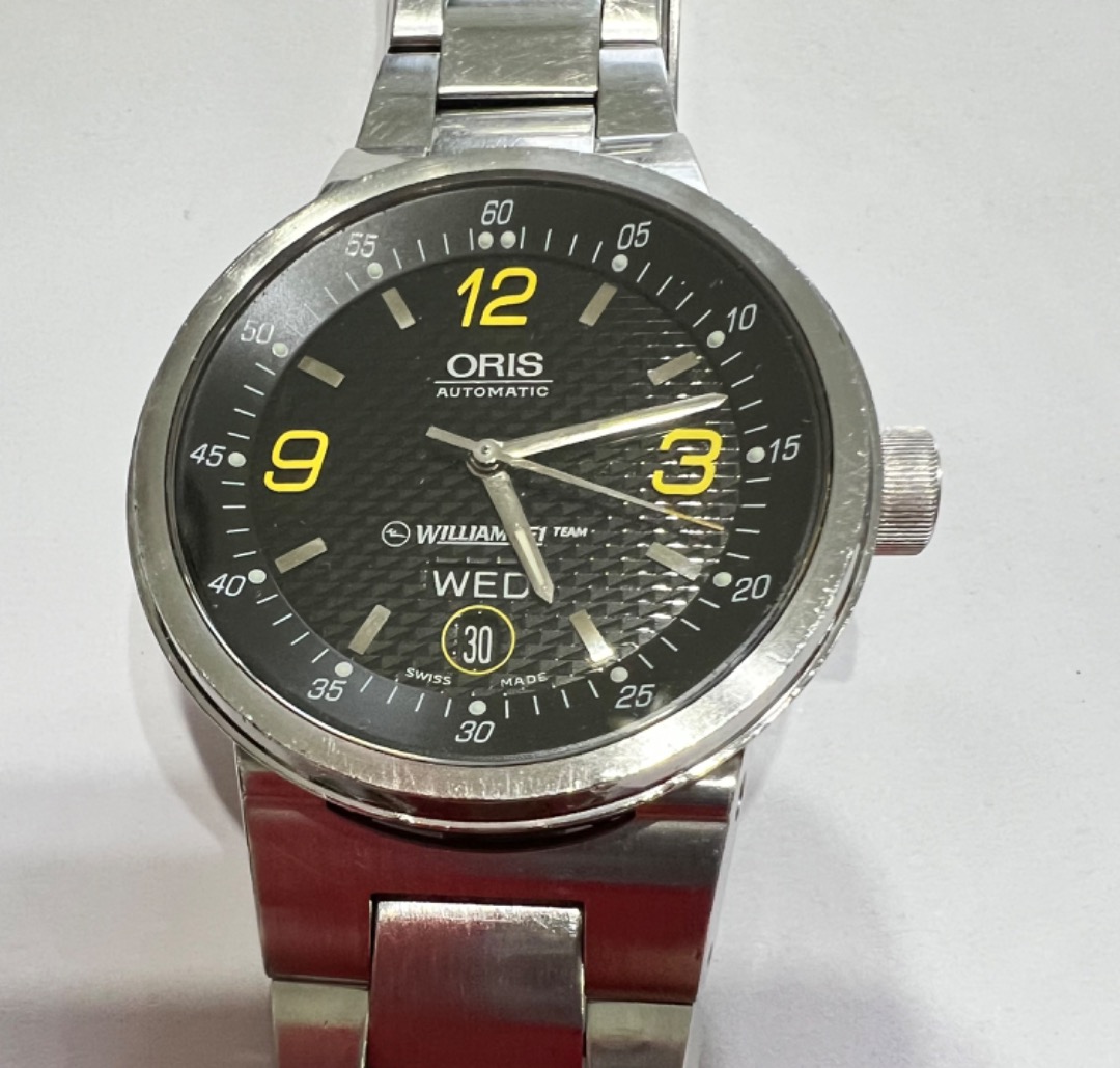 Oris William F1 Team Automatic Watch Swiss Made, Luxury, Watches on Carousell