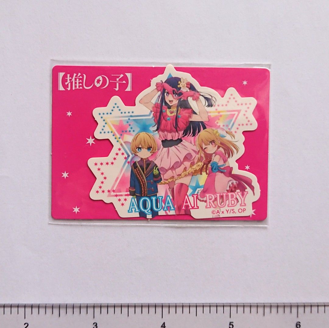 Oshi No Ko Card Sticker Official Anime Merchandise Japan Also Available On Shopee Pm For