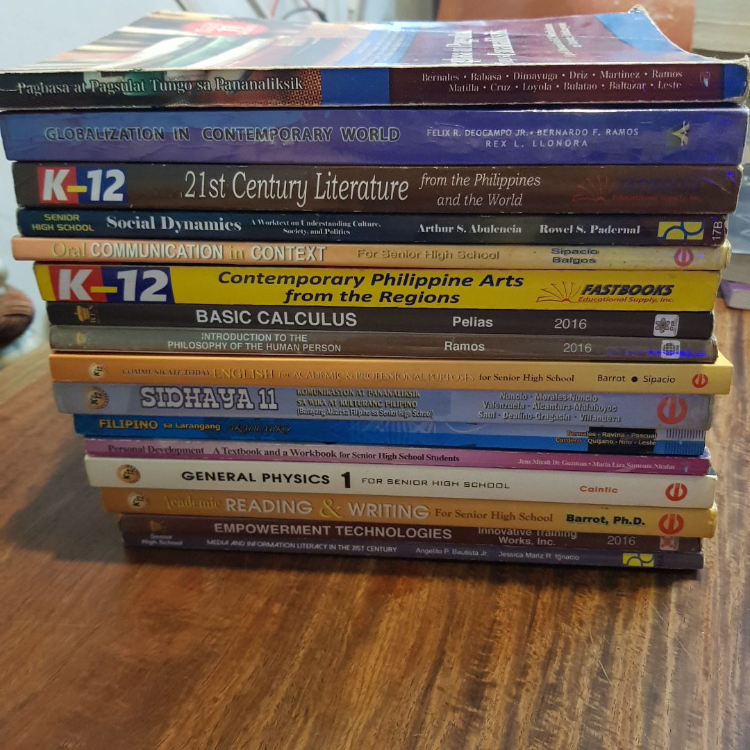 (P99 EACH) Books for Grade 11-12 / SHS / K-12 / K to 12, Hobbies & Toys ...