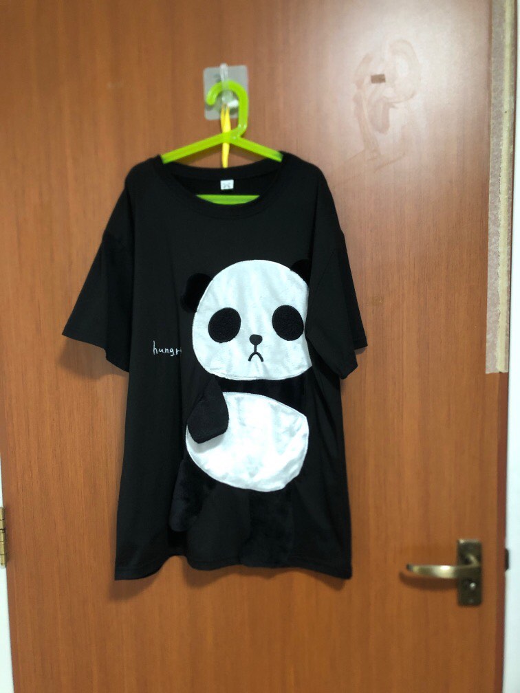 Panda top, Women's Fashion, Tops, Shirts on Carousell