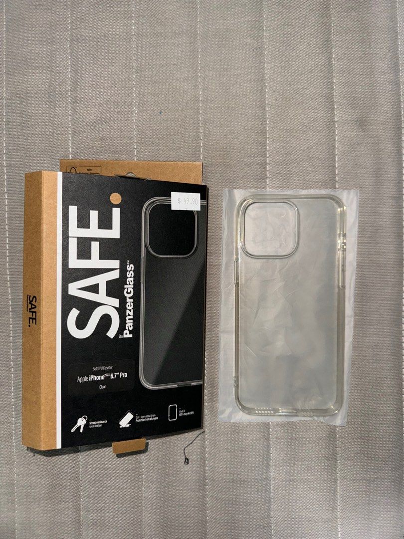 Panzer Glass iPhone 15 pro max case, Computers & Tech, Parts ...