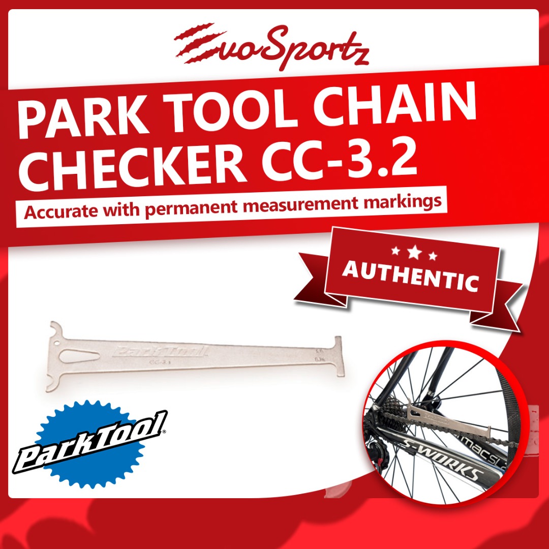 Park Tool Chain Checker CC-3.2 | Bicycle Chain Checker, Sports ...