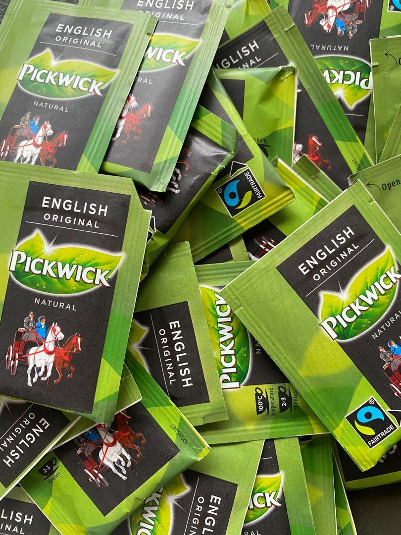 Twinings Dilmah Pickwick English Breakfast tea, Food & Drinks ...