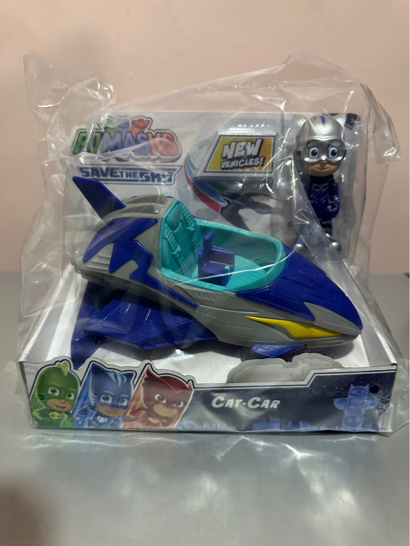 PJ Masks Save the Sky Cat Car and Catboy, Hobbies & Toys, Toys & Games ...