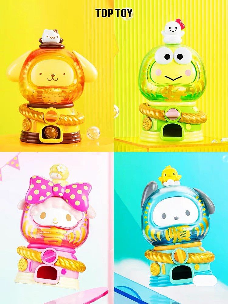 (Po) TOPTOY Sanrio Character Lucky Daruma Gachapon Figure., Hobbies & Toys, Toys & Games on ...