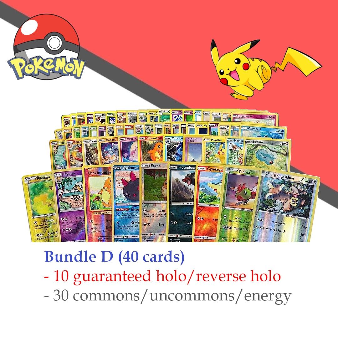 Pokemon Card Bundles, Hobbies & Toys, Toys & Games on Carousell