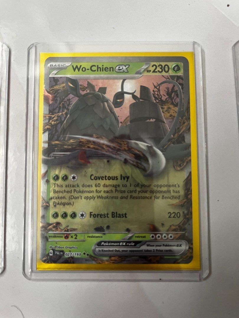 Pokemon card wo chien ex shiny version, Hobbies & Toys, Toys & Games on ...