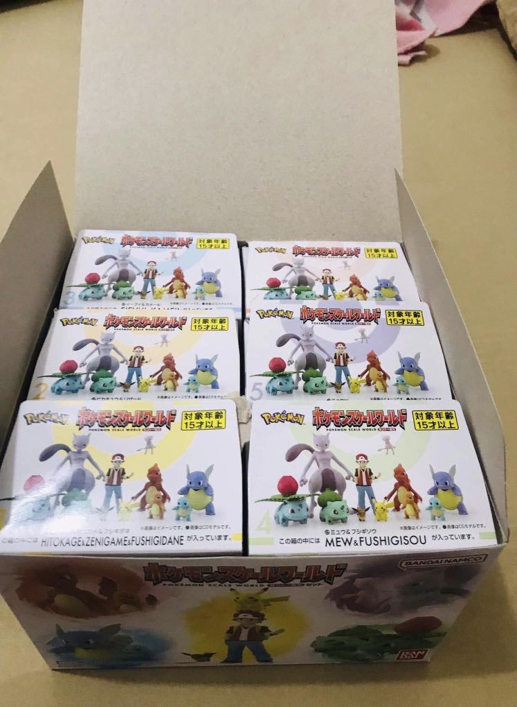 Pokemon Scale World Kanto Set 1, Hobbies & Toys, Toys & Games on Carousell
