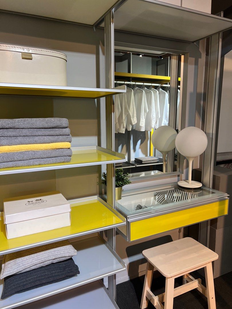 Pole system wardobe, Furniture & Home Living, Furniture, Shelves ...