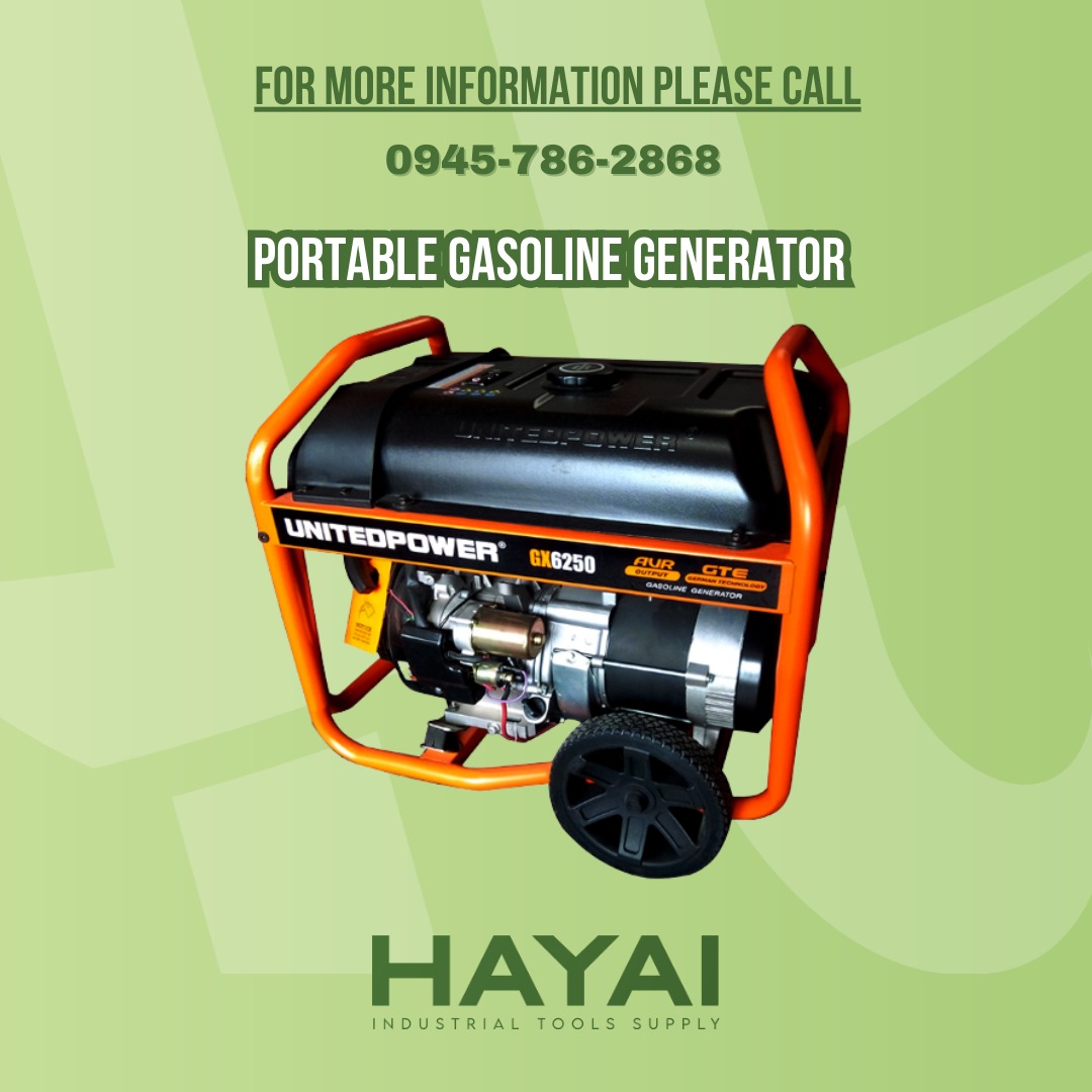 Portable Gasoline Generator, Commercial & Industrial, Industrial ...