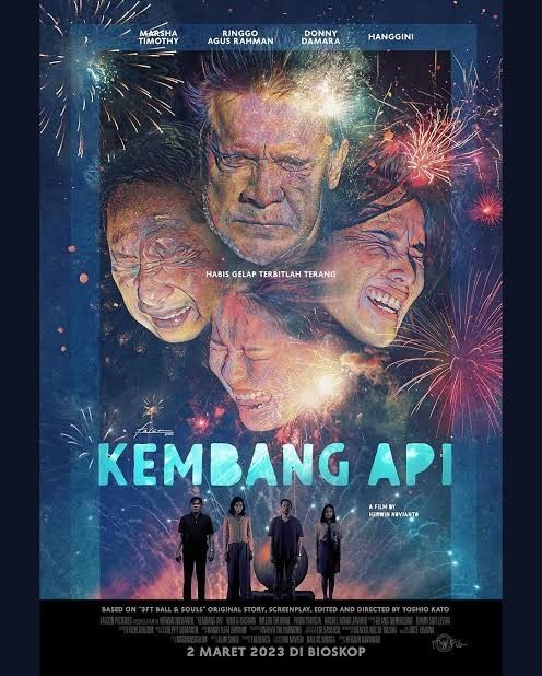 Poster original movie / film Kembang Api bekas / ex bioskop indonesia ...