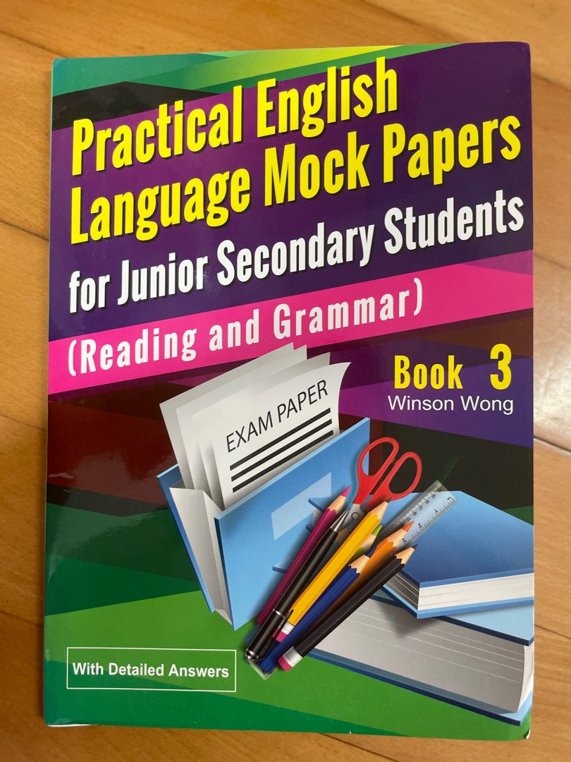Practical English Language Mock Papers, 興趣及遊戲, 書本 & 文具, 書本及雜誌 - 補充練習 ...