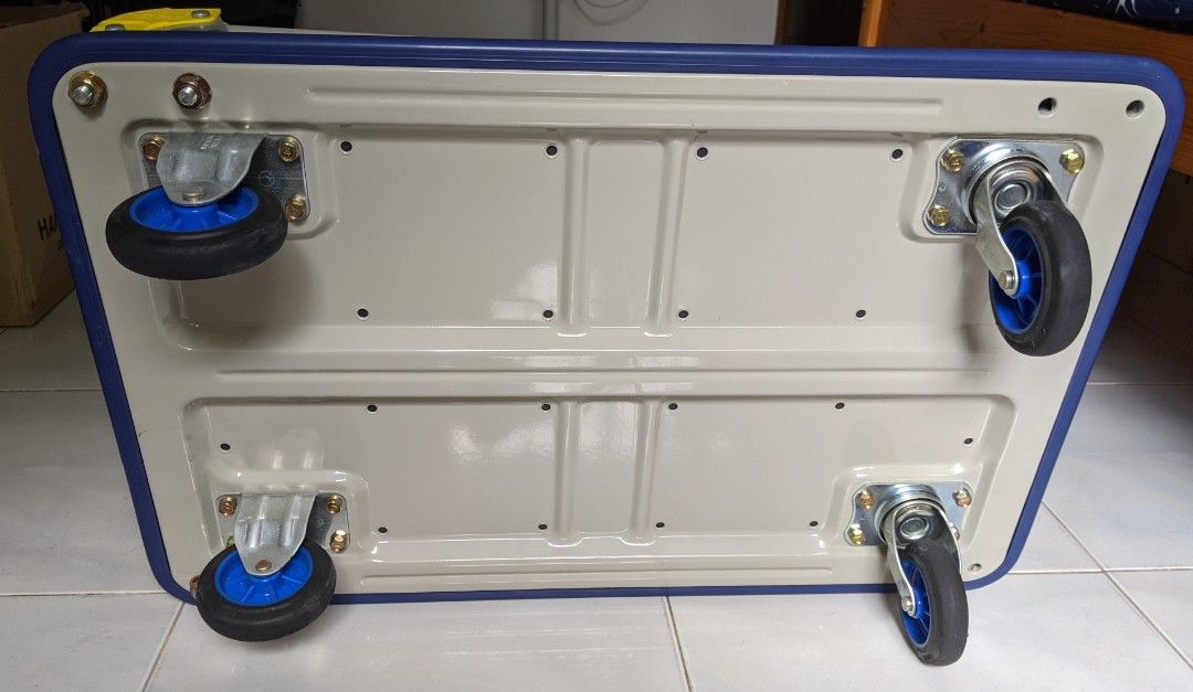 Prestar heavy duty metal trolley 150kg made in japan, Furniture & Home ...