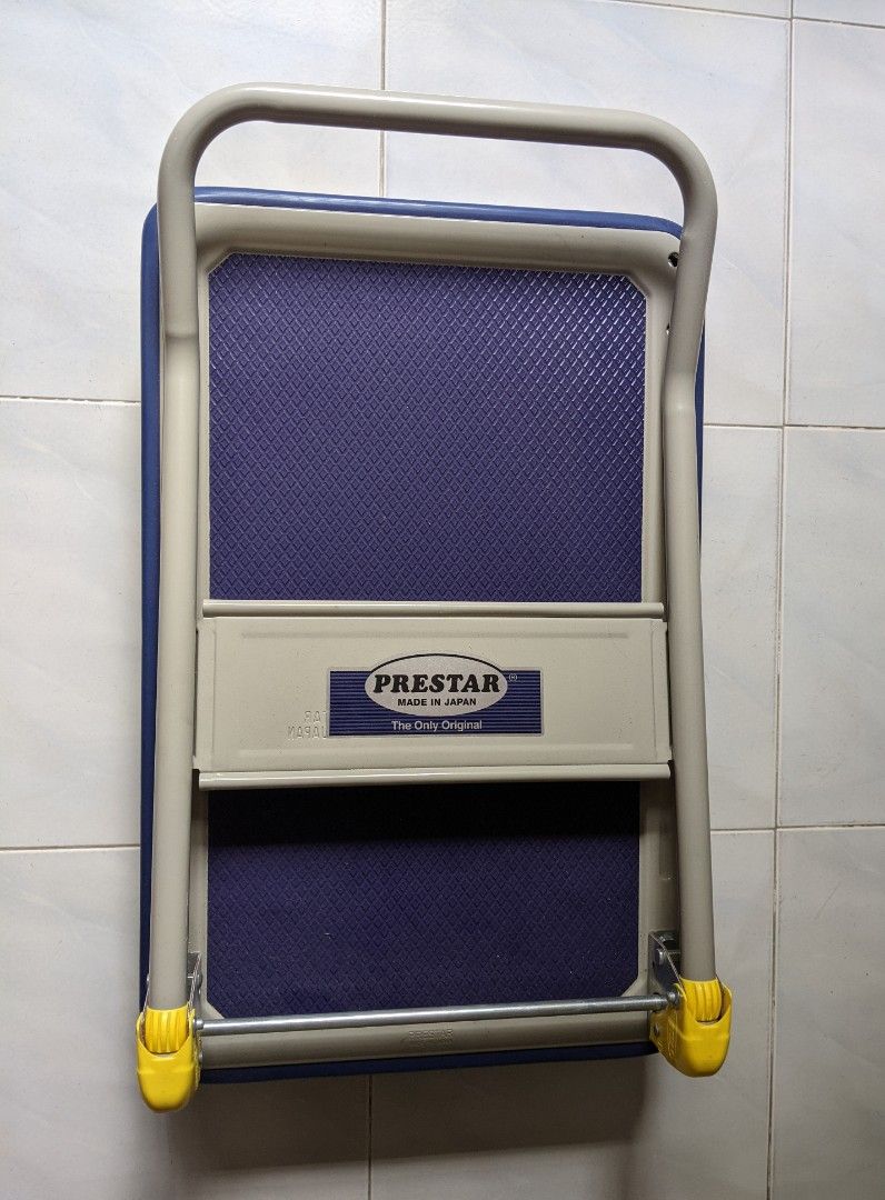 Prestar heavy duty metal trolley 150kg made in japan, Furniture & Home ...