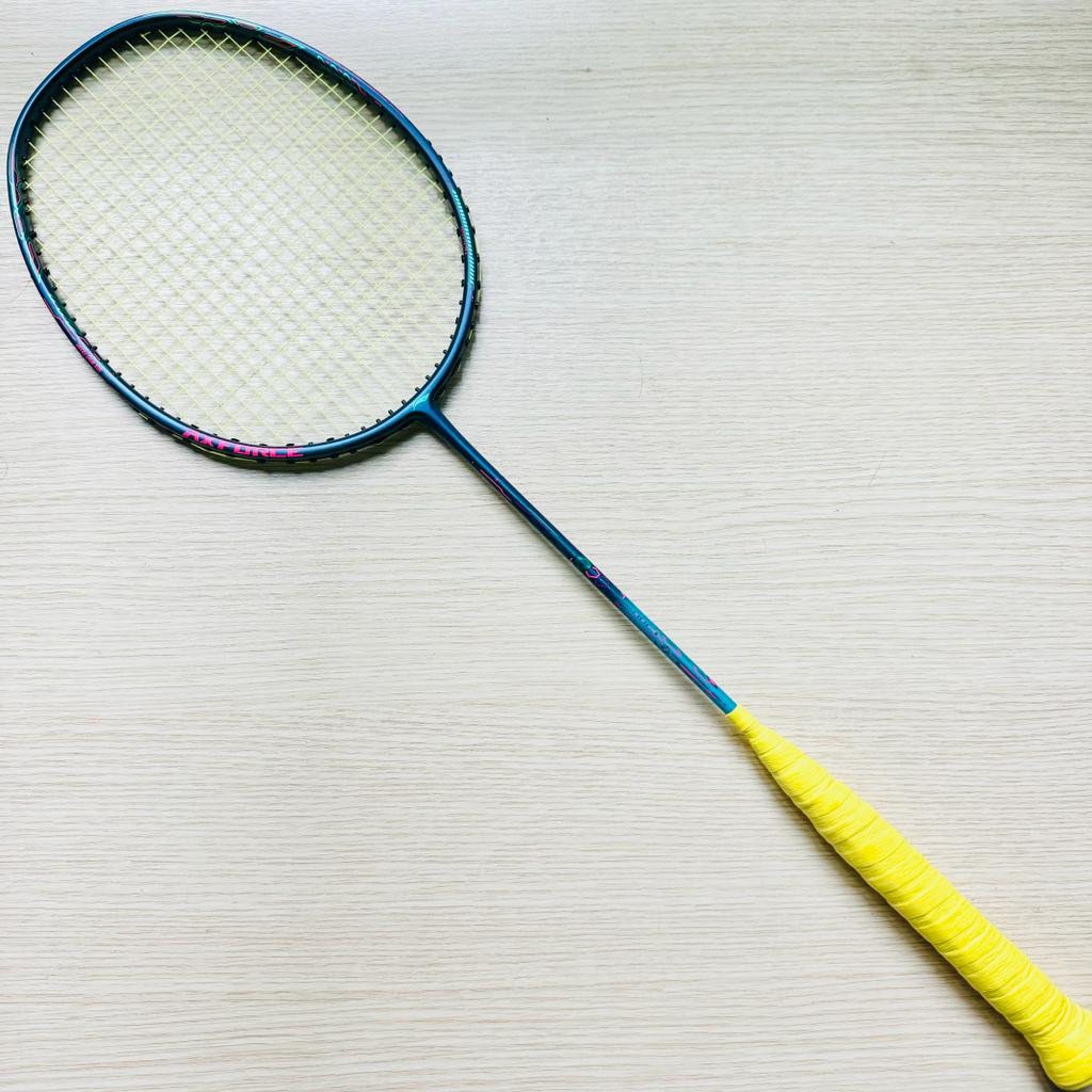 Pristine Condition Li Ning Axforce 50 5U Badminton Racket strung with ...