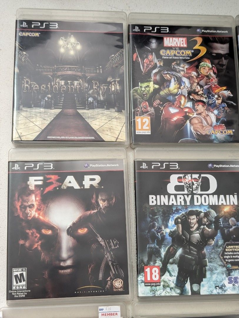 PS3 Games playstation 3 lair resident evil demo's souls dynasty ...