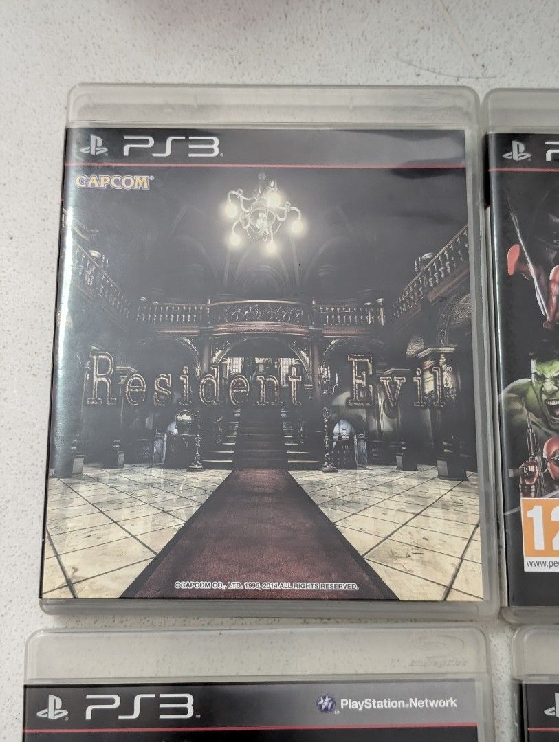 PS3 Games playstation 3 lair resident evil demo's souls dynasty warriors empires 7 binary domain ...