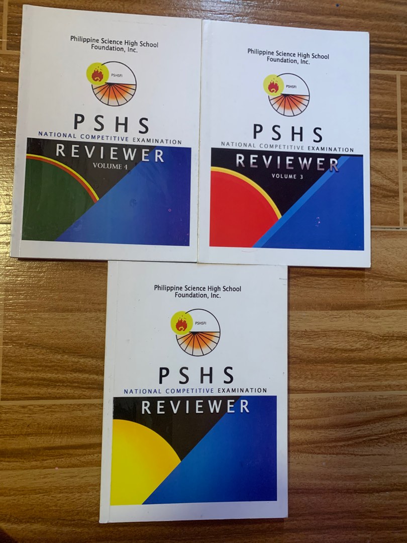 PSHS National Competitive Examination Reviewer, Hobbies & Toys, Books ...