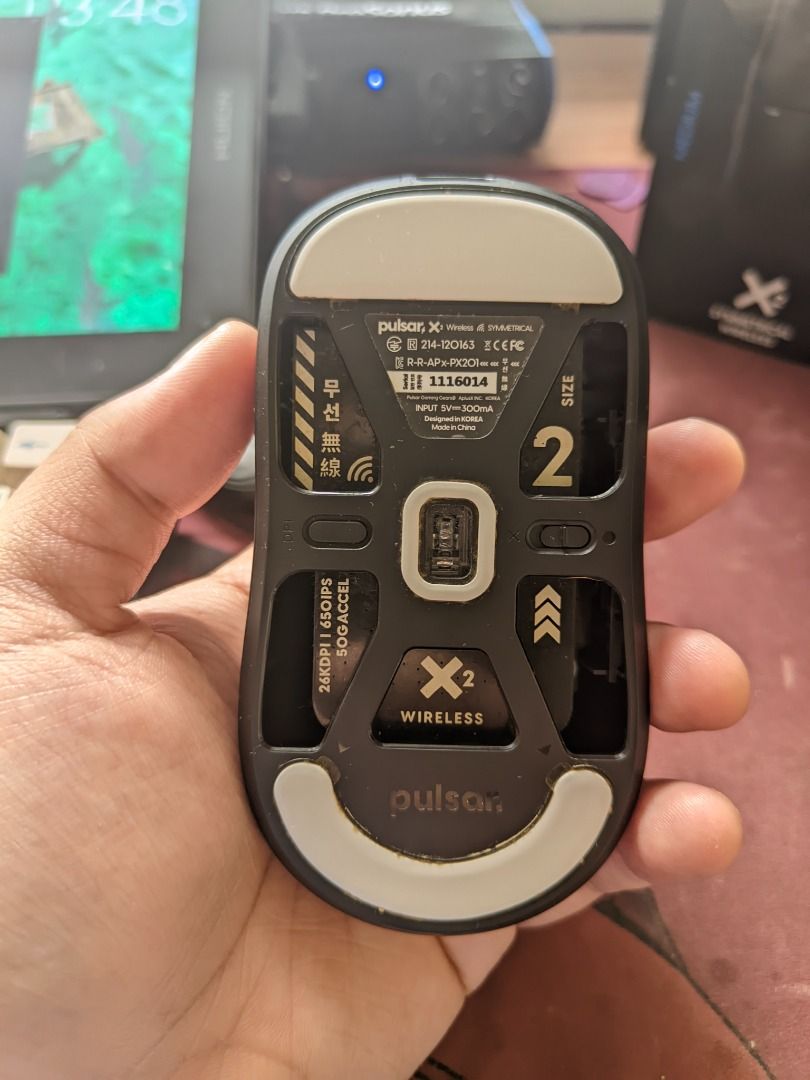 Pulsar X2 Medium Complete w/ Box (Has scroll wheel issue), Computers ...