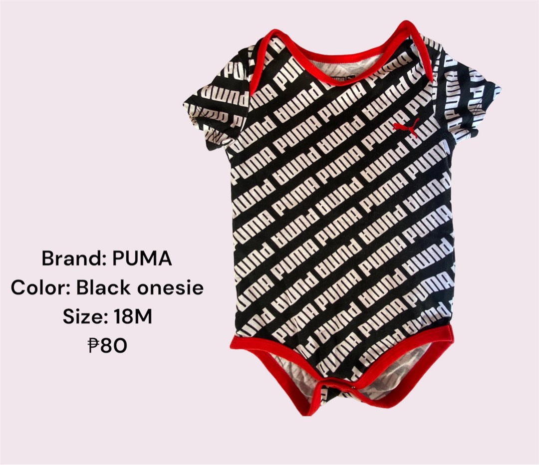 PUMA ONESIE ORIGINAL, Babies & Kids, Babies & Kids Fashion on Carousell