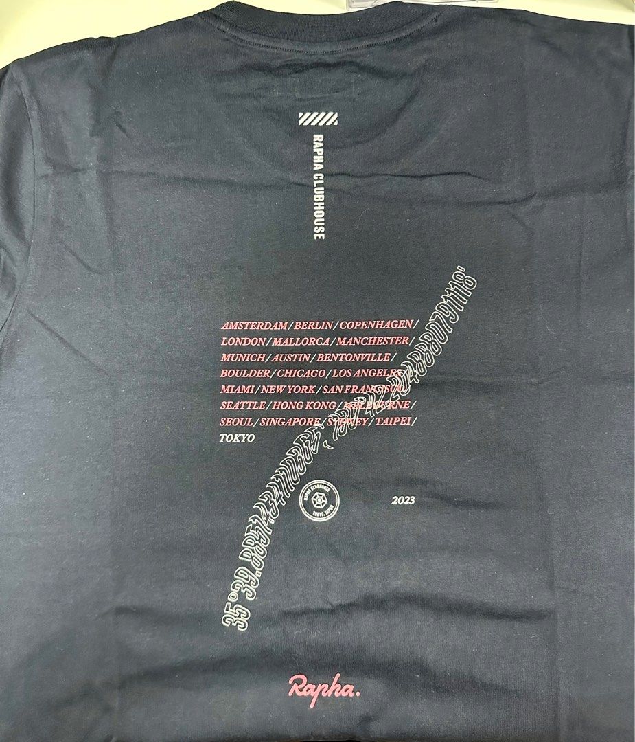 Rapha Tokyo Clubhouse Tee 2023, Men's Fashion, Activewear on Carousell