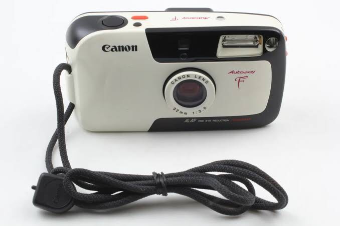 Rare Canon Autoboy F Film Camera, Photography, Cameras on Carousell