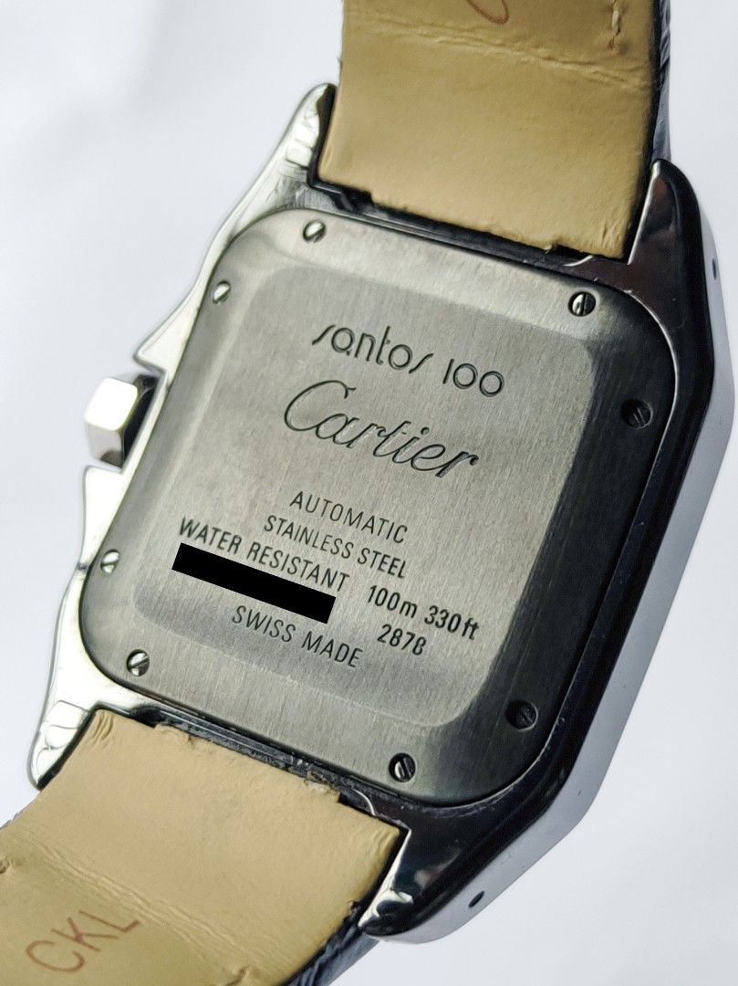 RARE CARTIER SANTOS 100 PVD MEDIUM, Luxury, Watches on Carousell