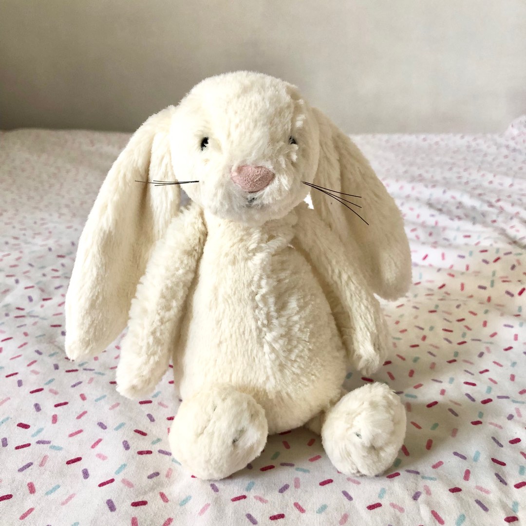 RARE Small jellycat bashful cream bunny, Hobbies & Toys, Toys & Games ...