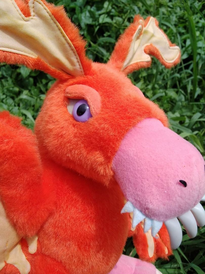 VINTAGE: Fuzzy Birdramon Digimon DX Anime Plush Toy (Bandai 1999 ...