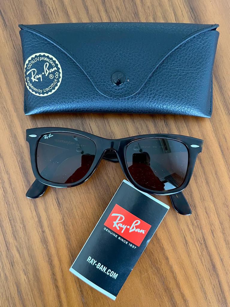Ray Ban Sunglasses Wayfere, Men's Fashion, Watches & Accessories ...