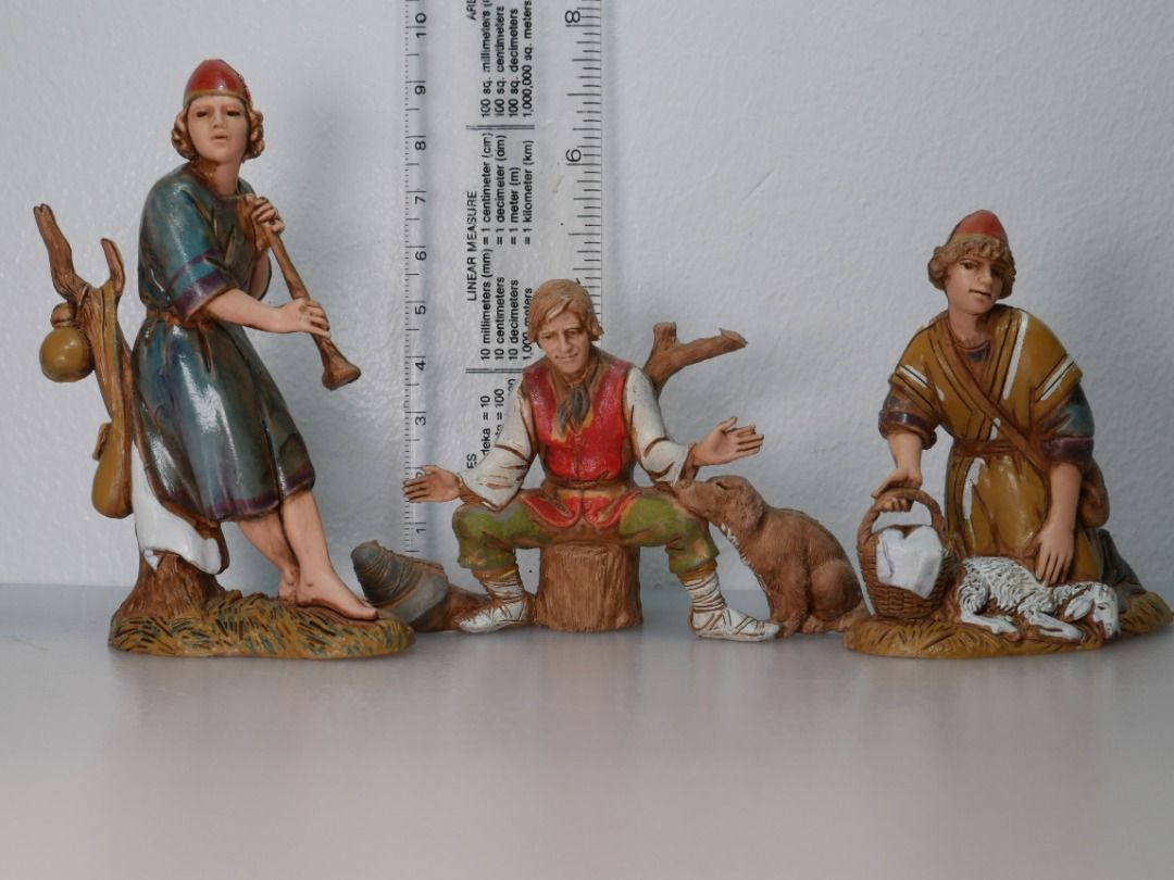Realistic Nativity Scene and Marketplace Diorama Figures (Sold ...