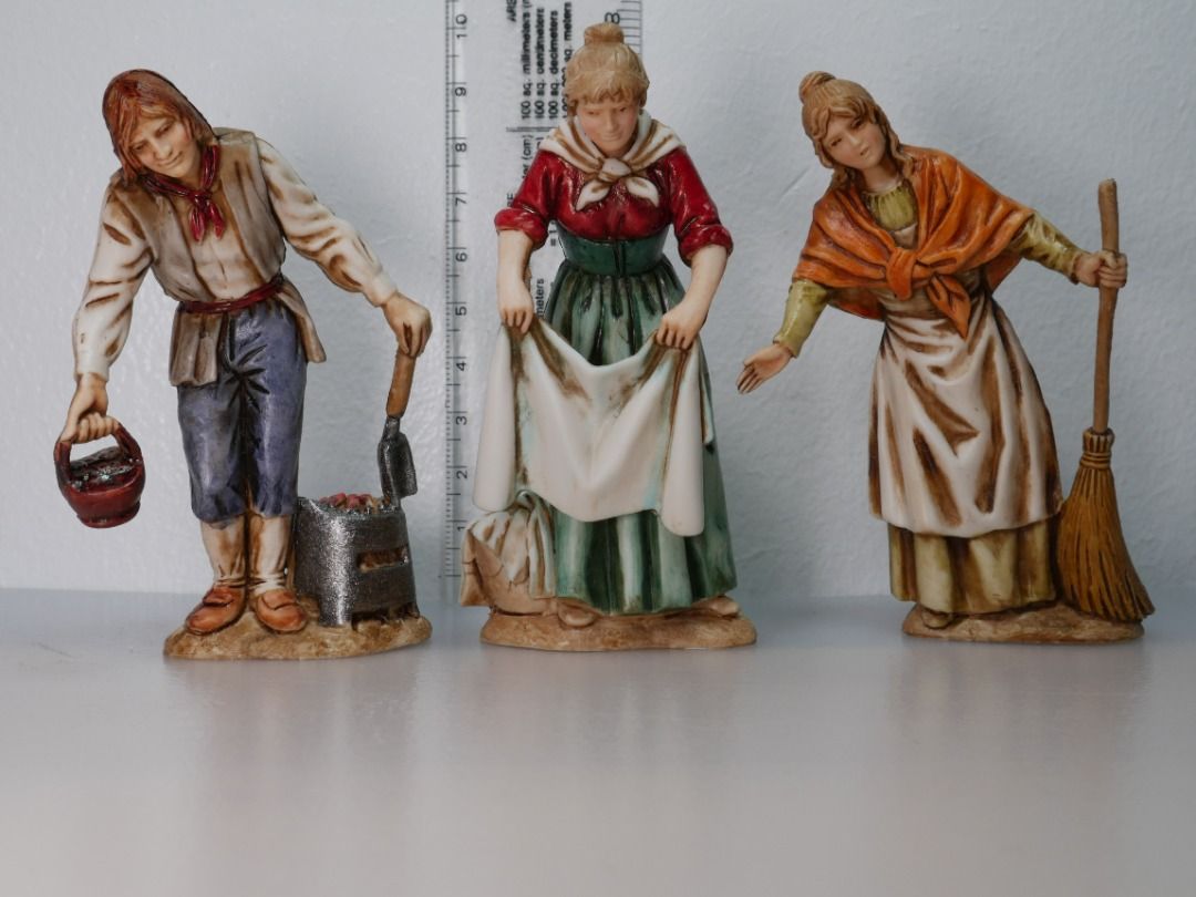 Realistic Nativity Scene and Marketplace Diorama Figures (Sold ...