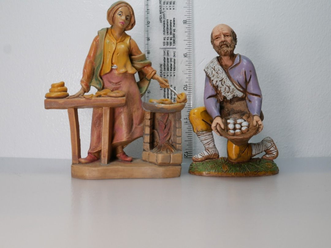 Realistic Nativity Scene and Marketplace Diorama Figures (Sold ...