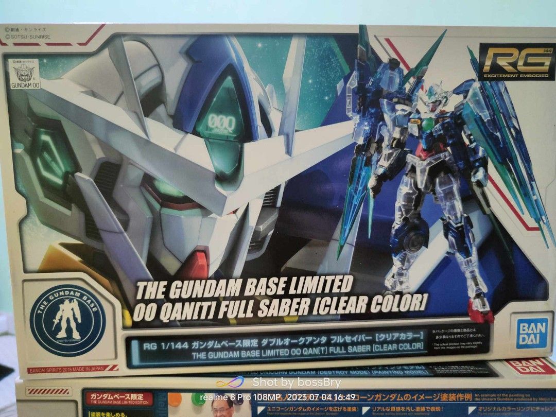 RG Quant Fullsaber Clear Ver, Hobbies & Toys, Toys & Games on Carousell