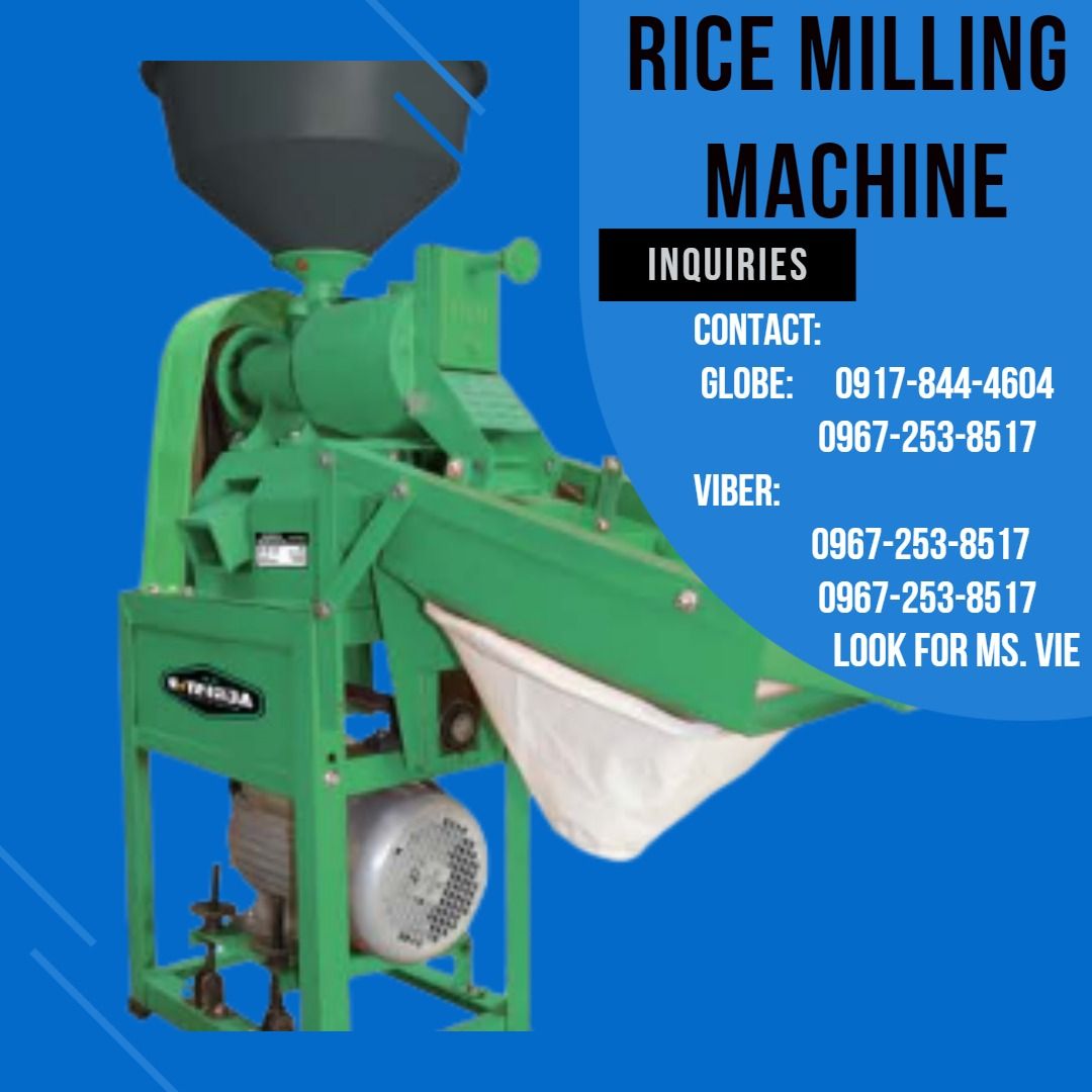 RICE MILLING MACHINE, Commercial & Industrial, Industrial Equipment on ...