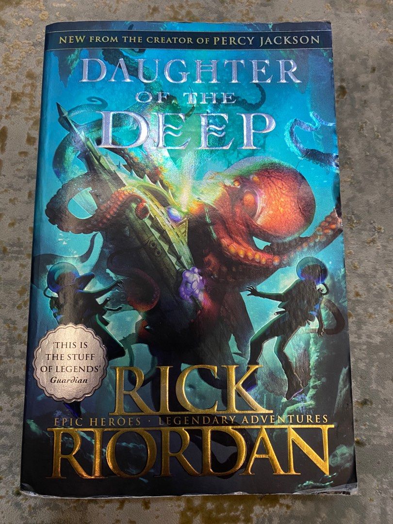 Rick Riordan daughter of the deep, Hobbies & Toys, Books & Magazines ...