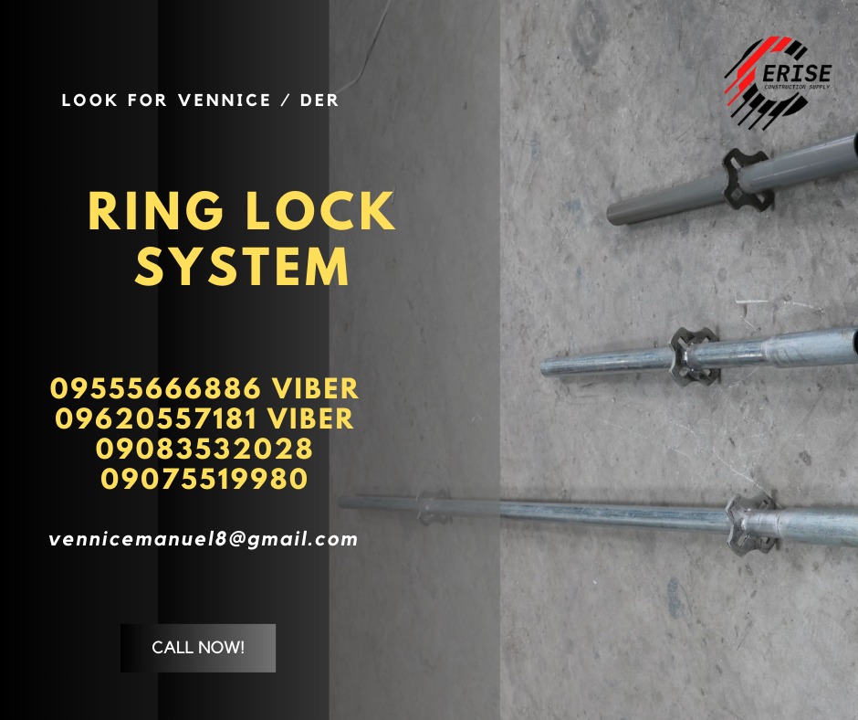 Ring lock system, Commercial & Industrial, Construction Tools ...
