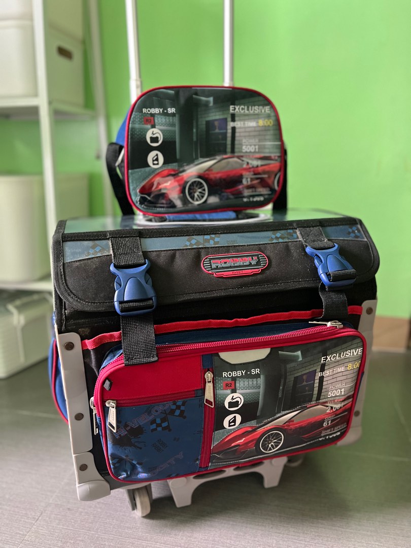 Robby Rabbit Trolley bag, Hobbies & Toys, Stationary & Craft ...